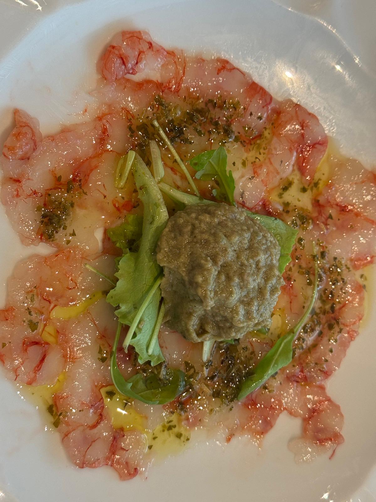 Restaurant menu